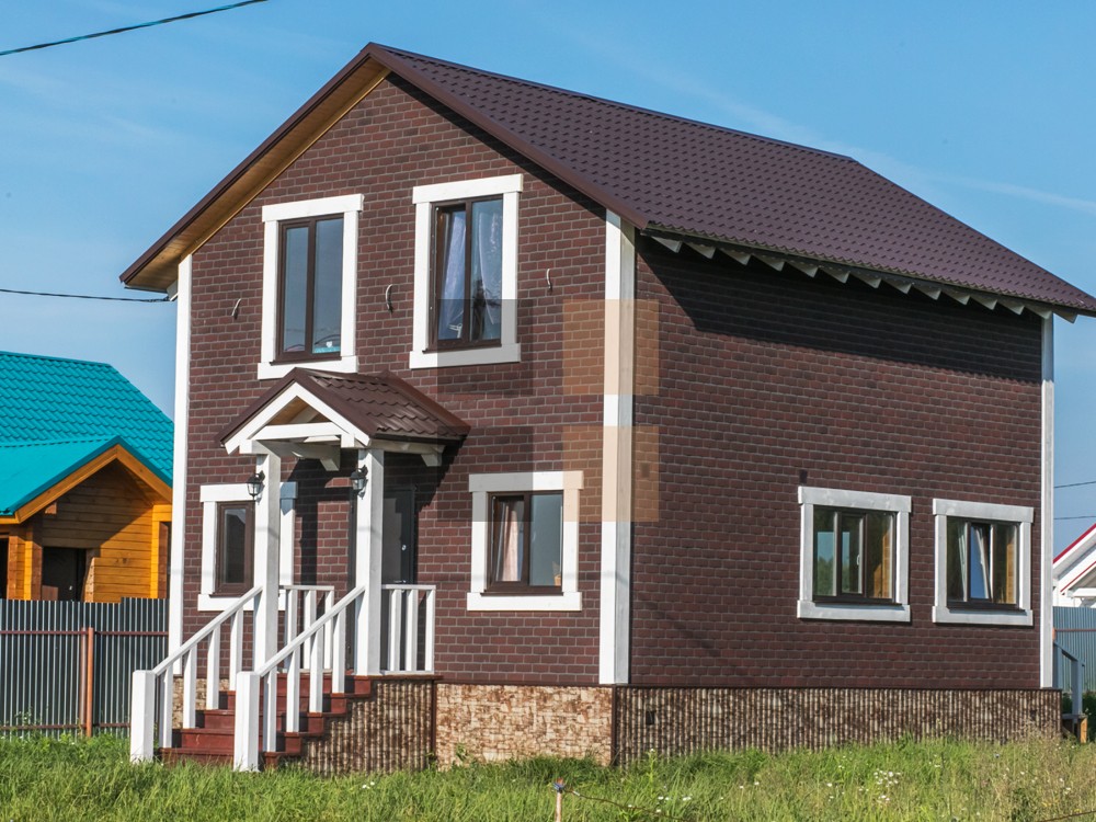 Hauberk Обожженный Кирпич фасадная плитка – купить в Москве по цене от ...