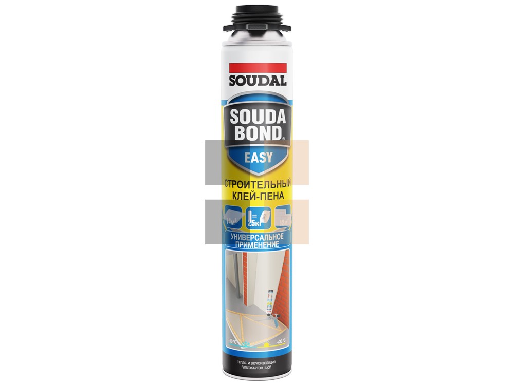 Зимняя клей-пена монтажная Soudabond Easy Gun Winter профессиональная 750 мл – купить в Москве ...