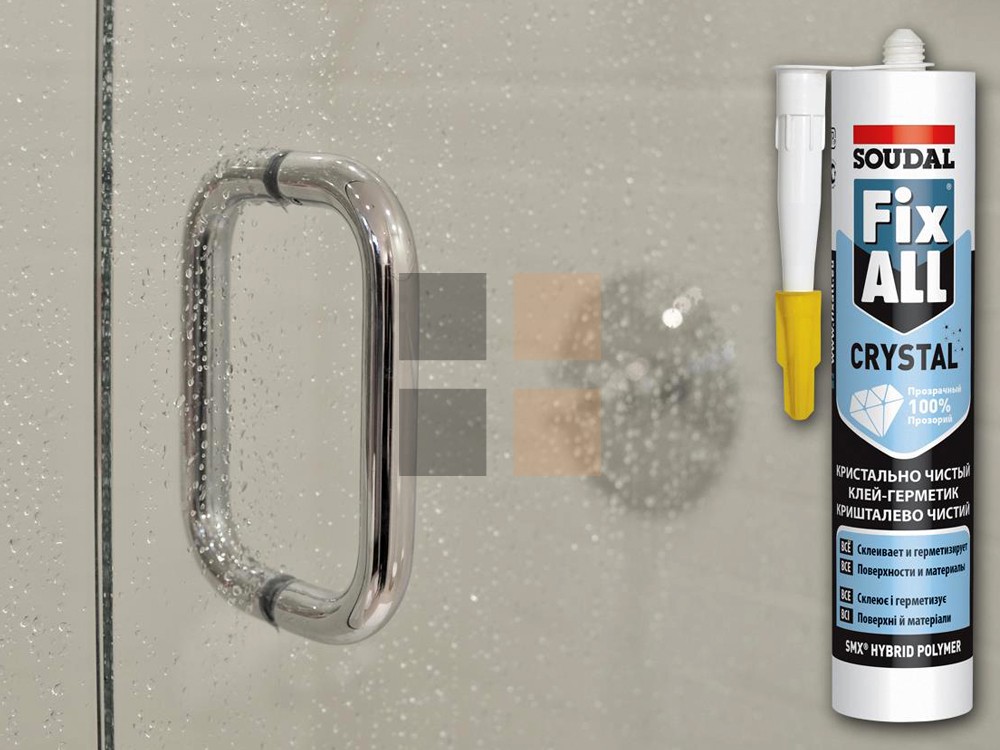 Герметик Soudal Fix All Crystal на основе ms полимера 290 мл – купить в ...